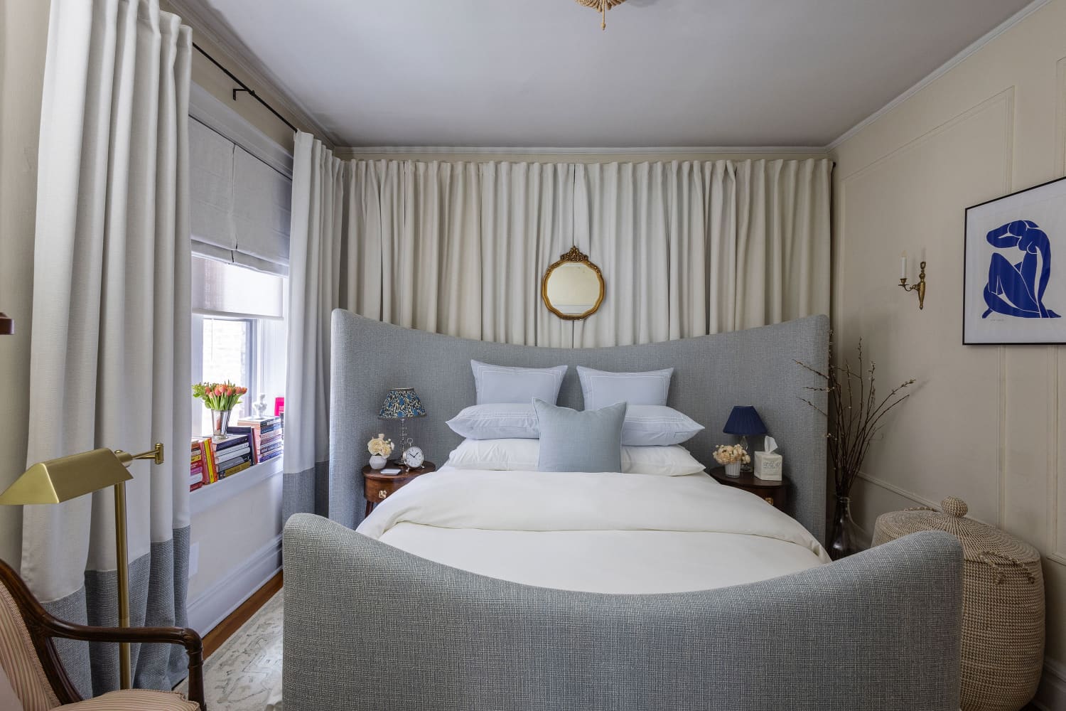 How to Create a Truly Luxe-Looking IKEA Curtain Wall | Apartment Therapy